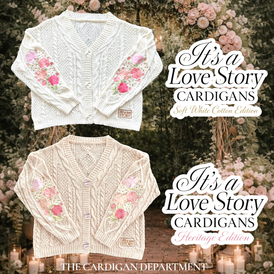 It’s A Love Story Cardigans – The Cardigan Department