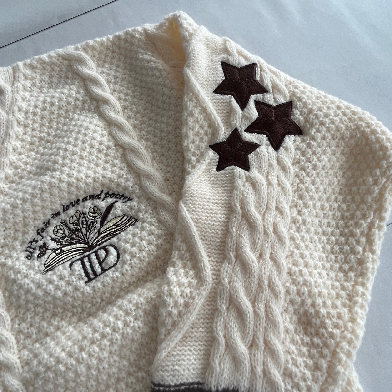 Manuscript Book Cardigan – The Cardigan Department